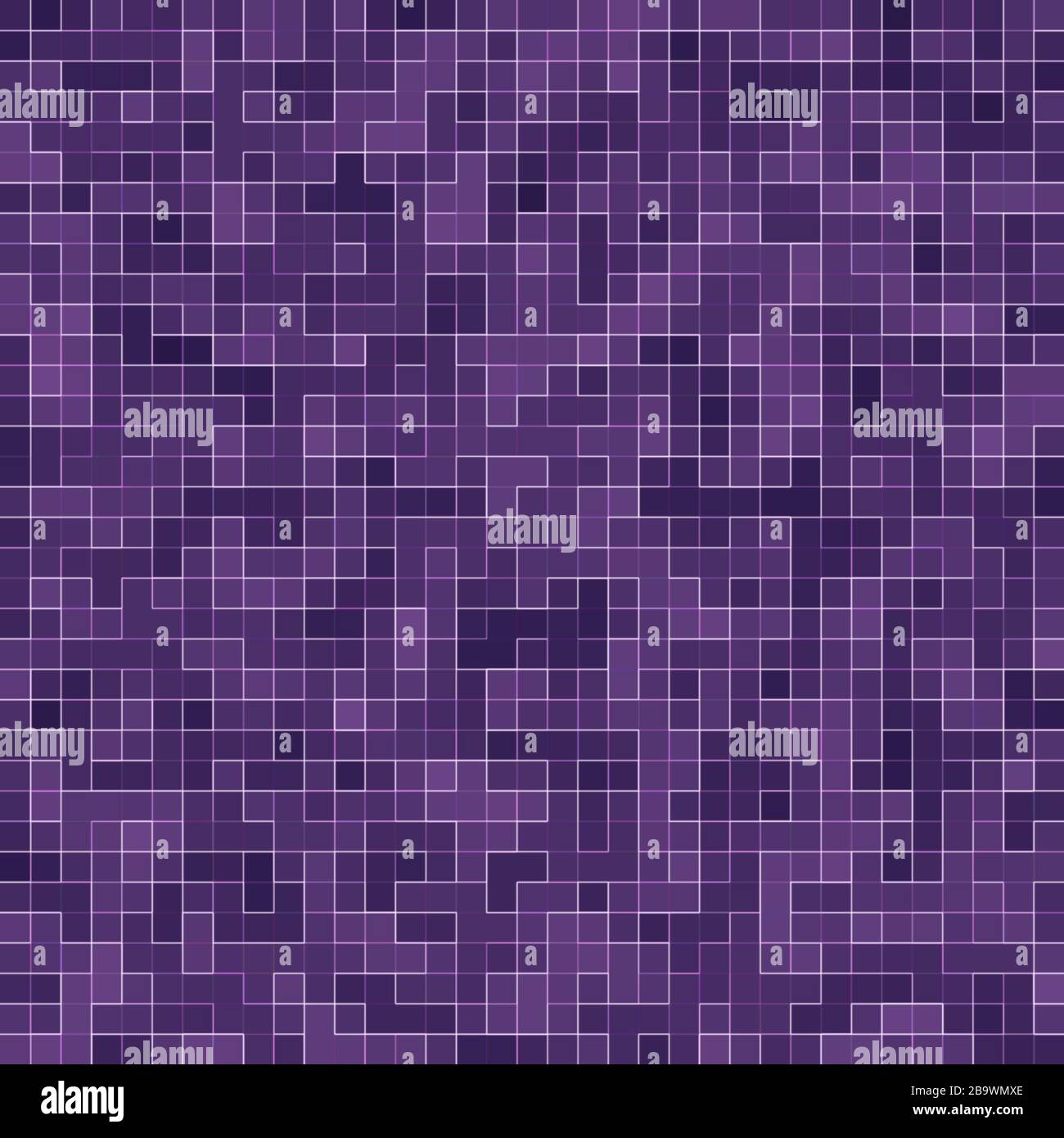Bright purple square mosaic for textural background Stock Photo - Alamy