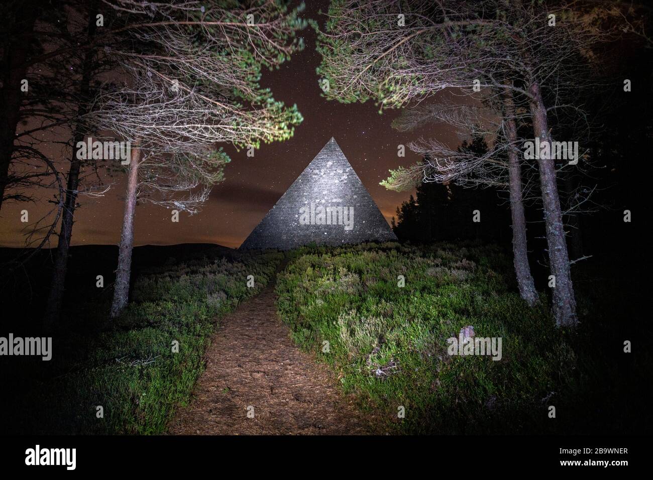 Balmoral pyramid hi-res stock photography and images - Alamy