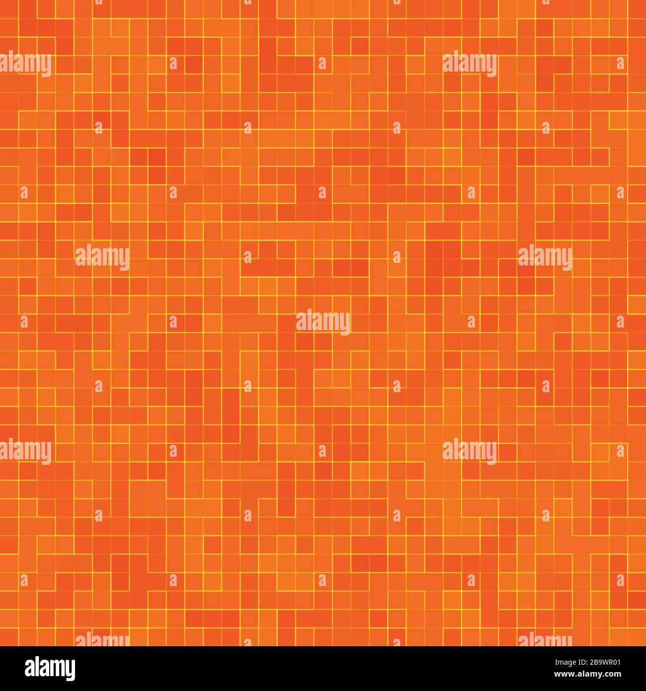 Abstract colorful geometric pattern, Orange, Yellow and Red stoneware ...