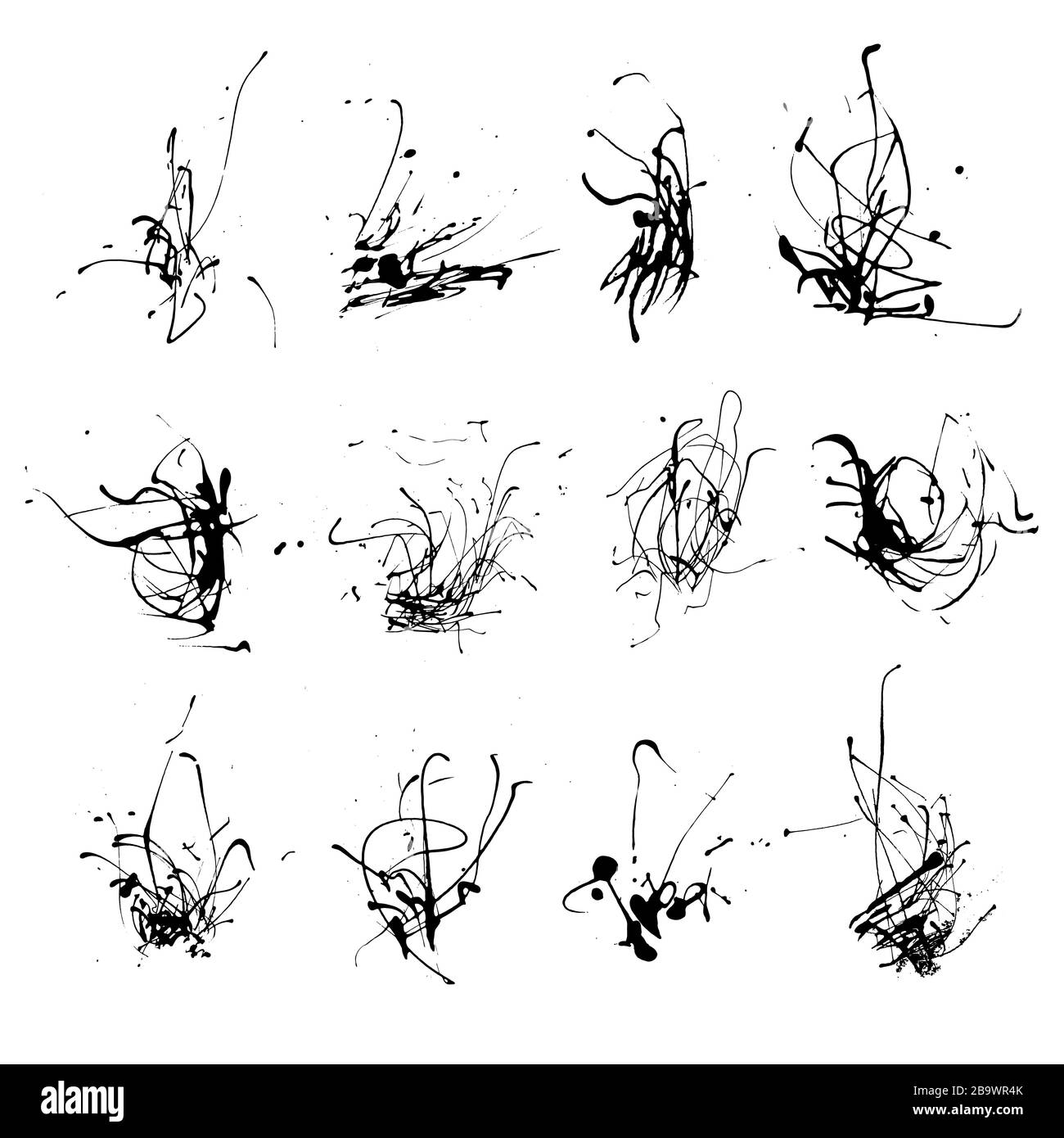 Abstract traced background vector Stock Vector Images - Alamy