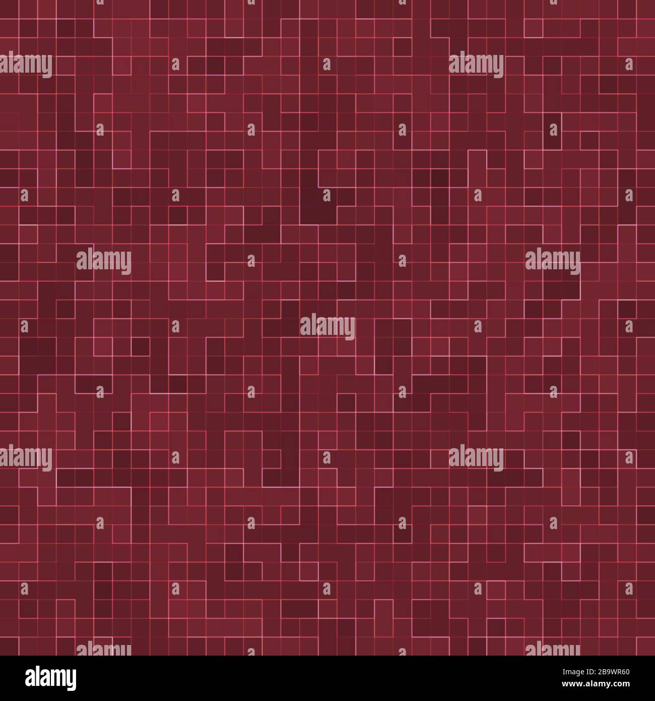 Red ceramic glass colorful tiles mosaic composition pattern background ...