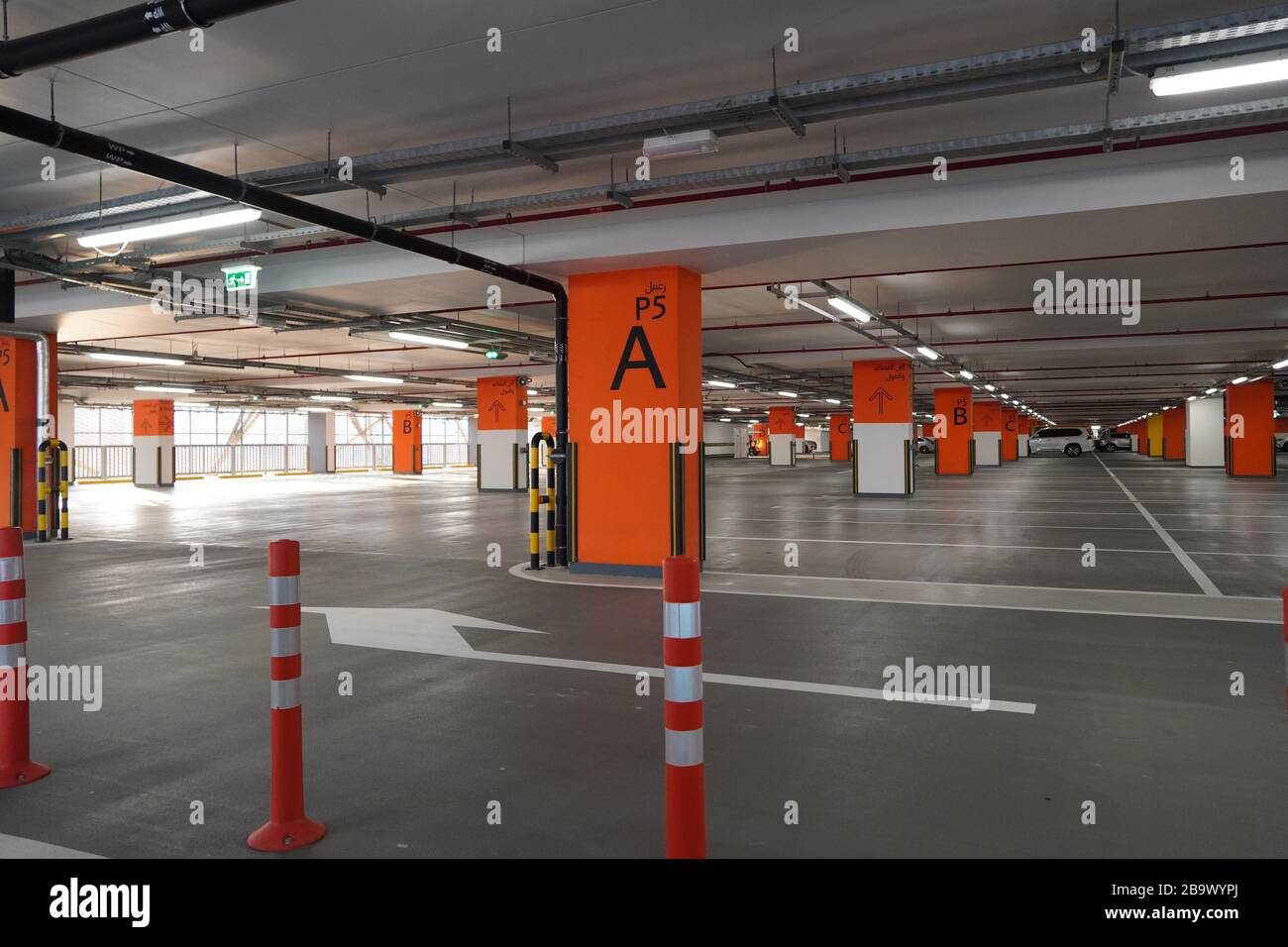 Underground car parking in dubai hi-res stock photography and images ...