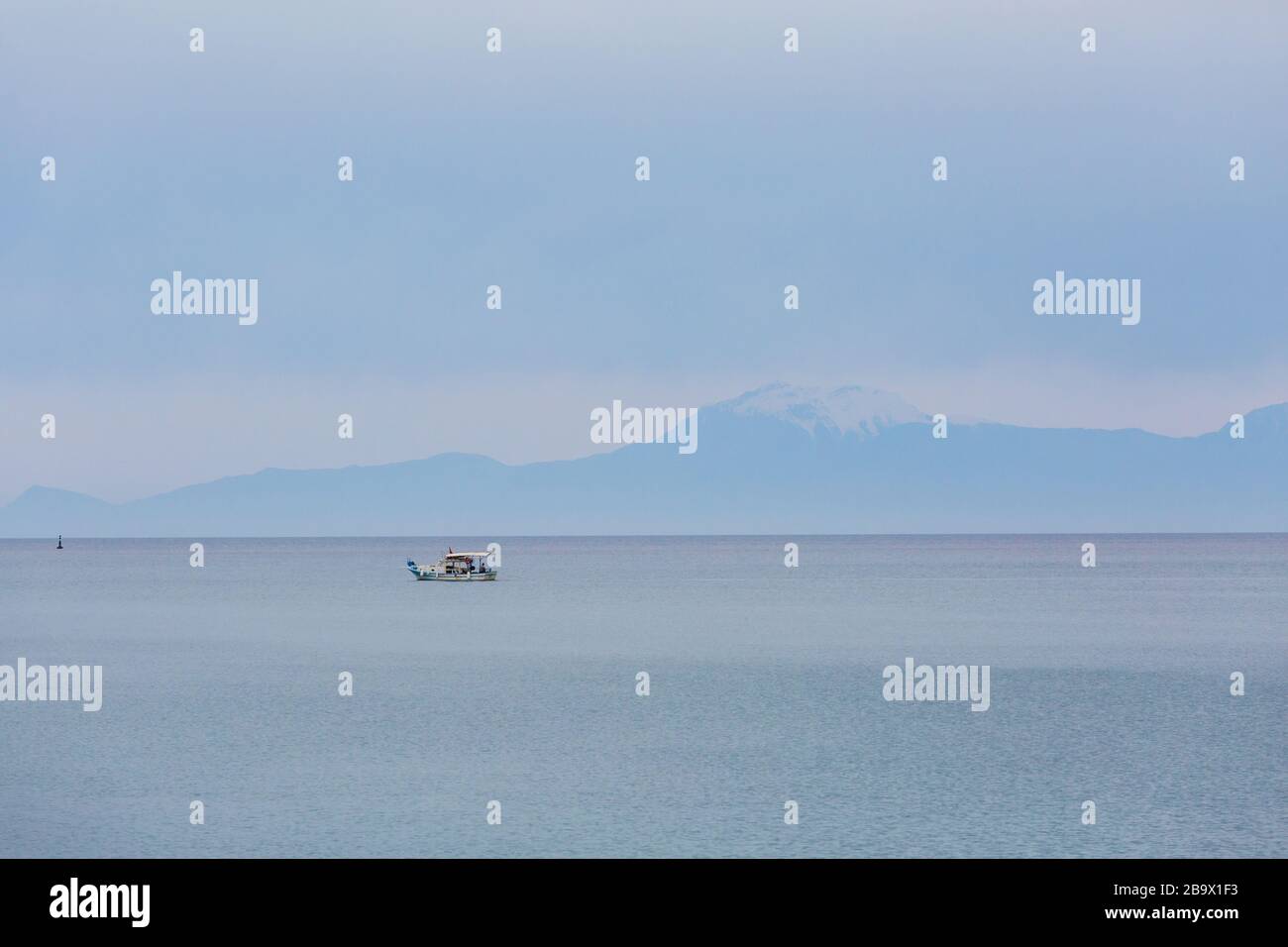Beautiful ancient harbour architecture of Side city in Turkey, Antalya ...