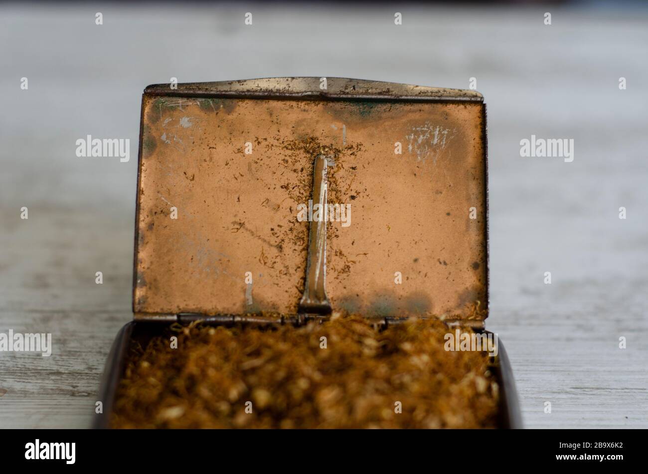 Tobacco Case, Tobacco, Cigarette Paper Stock Photo - Alamy