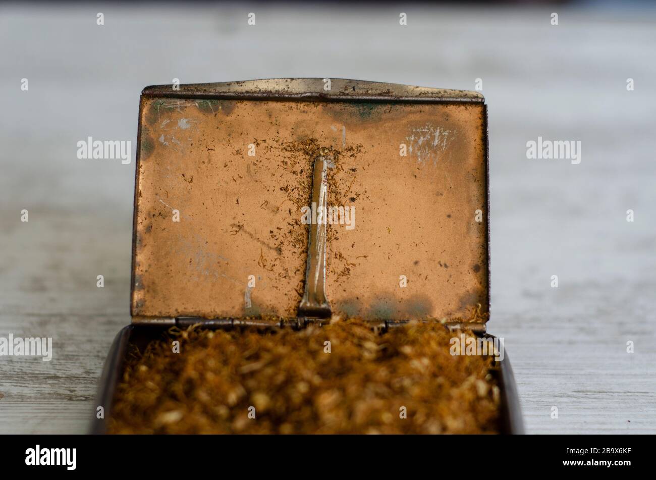 Tobacco Case, Tobacco, Cigarette Paper Stock Photo - Alamy