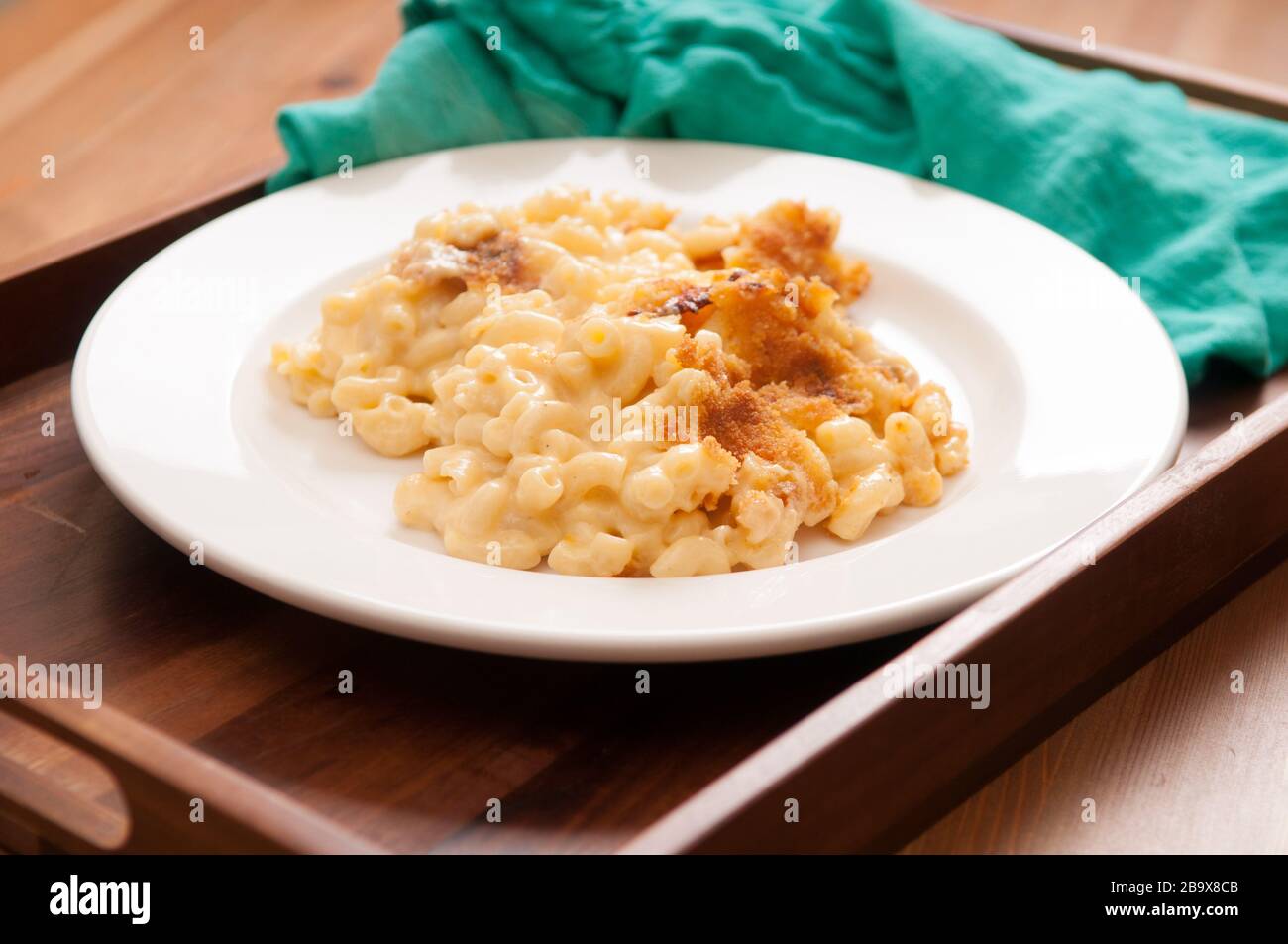A mac and cheese Stock Photo - Alamy