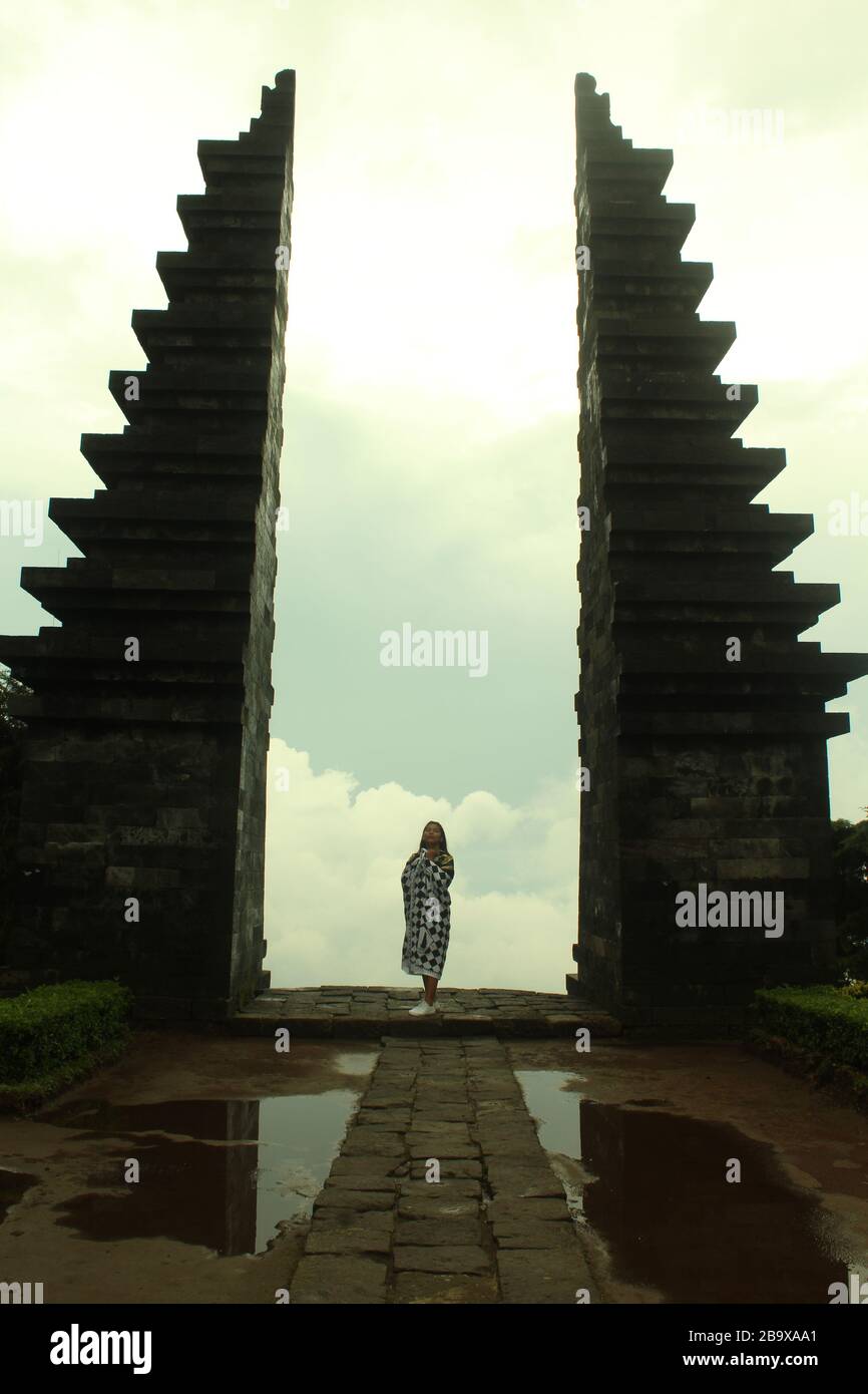 Temple story' in Indonesia Stock Photo - Alamy