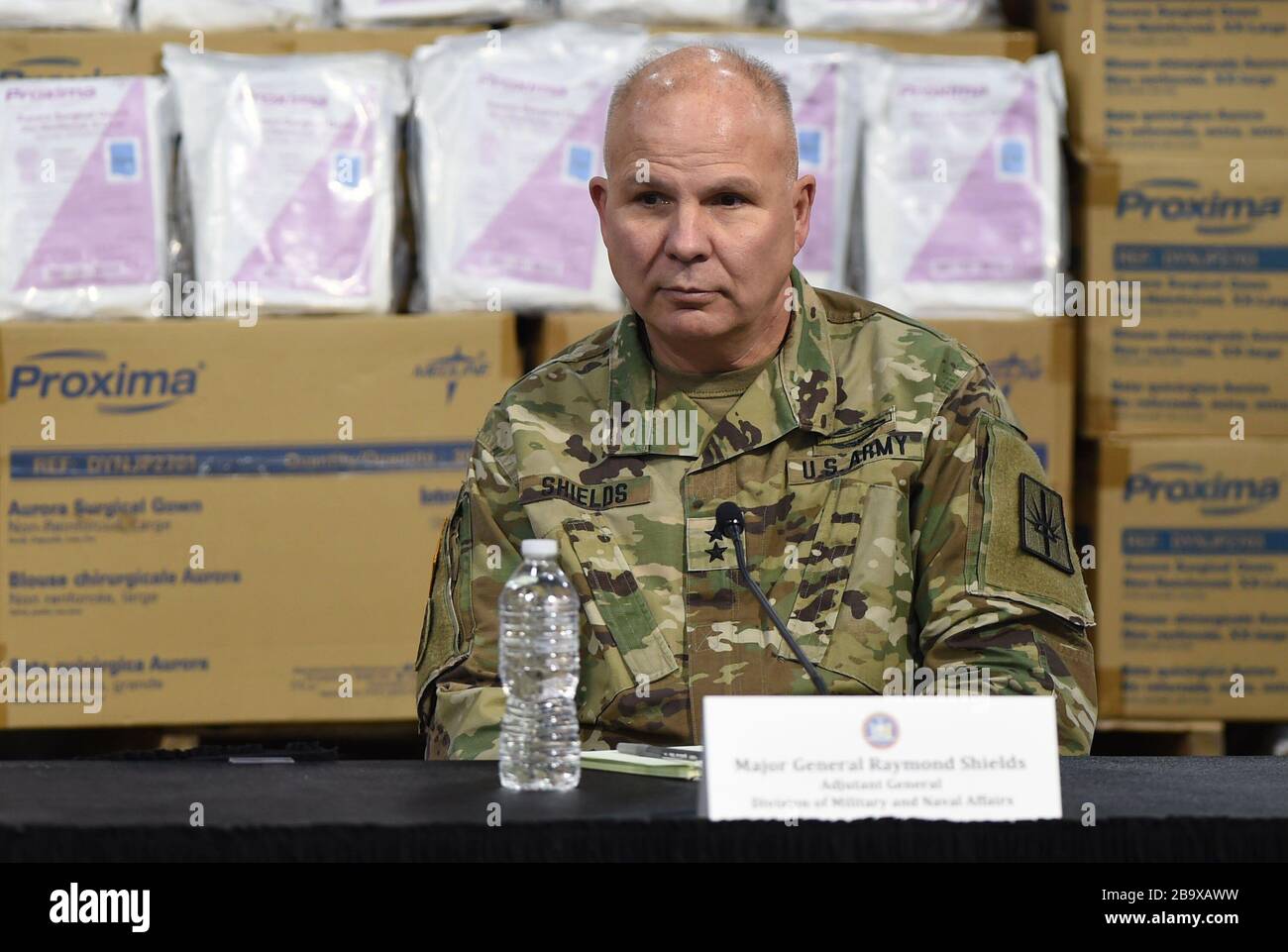 Major general raymond shields hi-res stock photography and images - Alamy