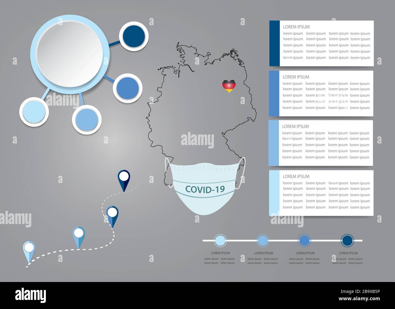 Map of germany labels hi-res stock photography and images - Alamy
