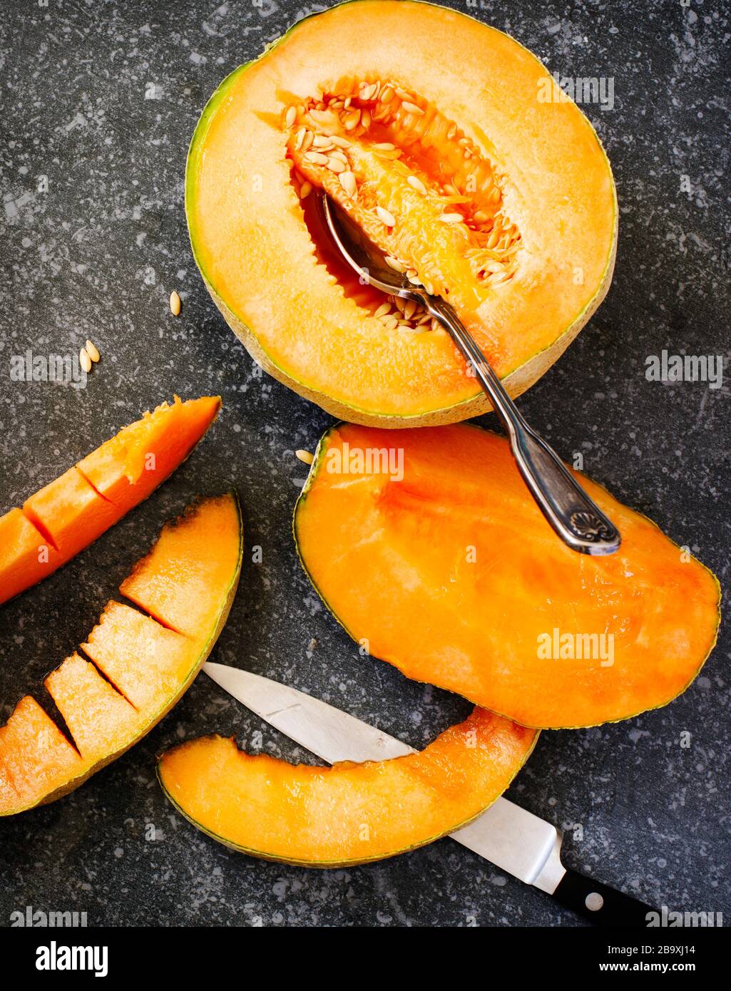 Stone melon hi-res stock photography and images - Alamy
