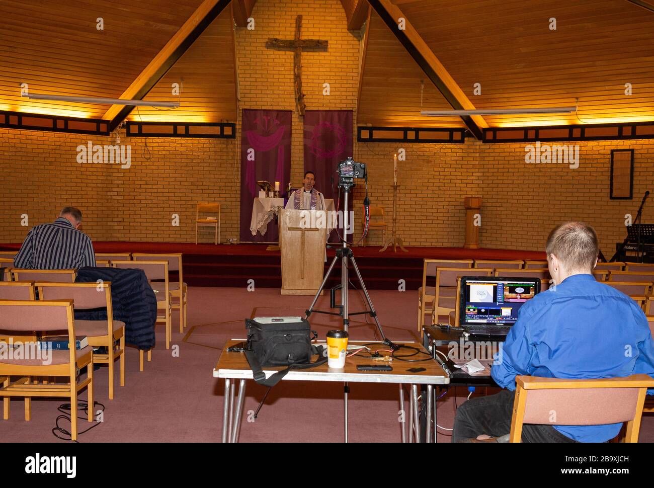 C of e livestream service hi-res stock photography and images - Alamy
