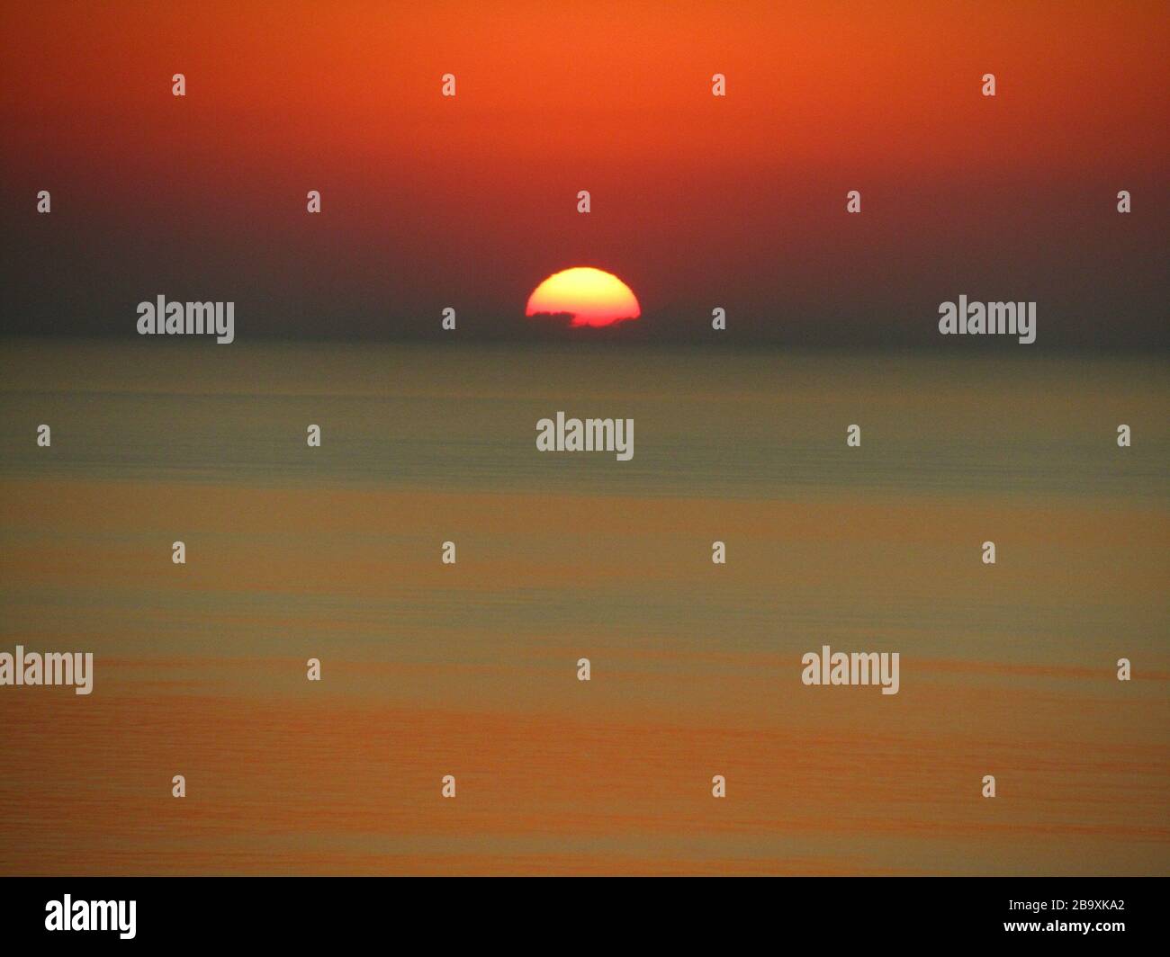 Beautiful sunrise in Cyprus - a great picture for backgrounds and ...