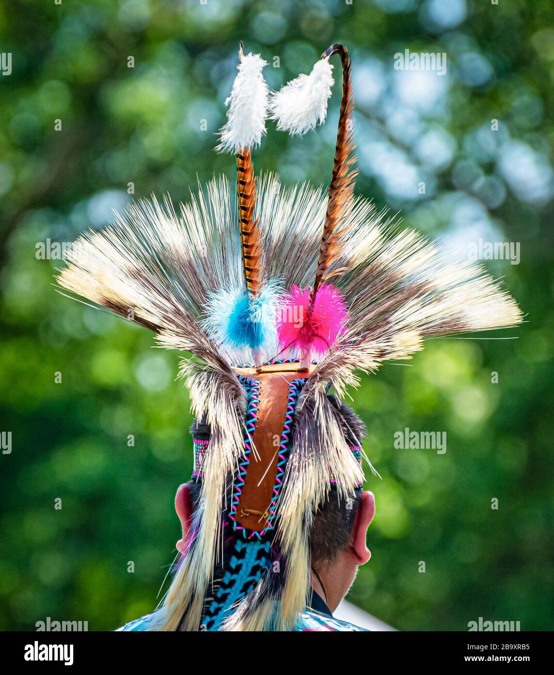 Native american ceremonial person hi-res stock photography and images ...
