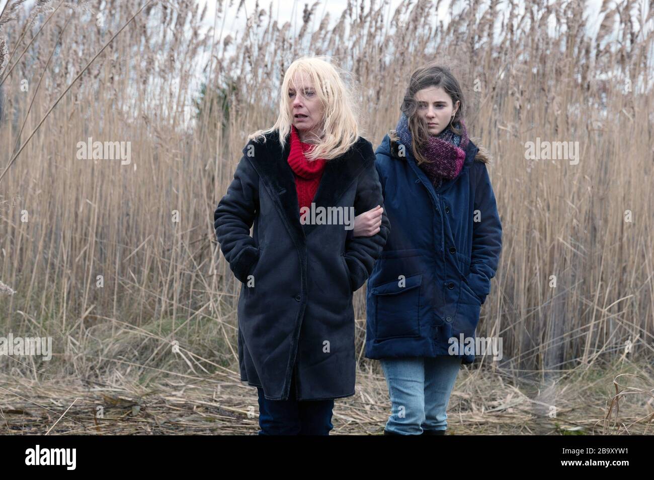 LOST GIRLS, from left: Amy Ryan, Thomasin McKenzie, 2020. ph: Michele K ...