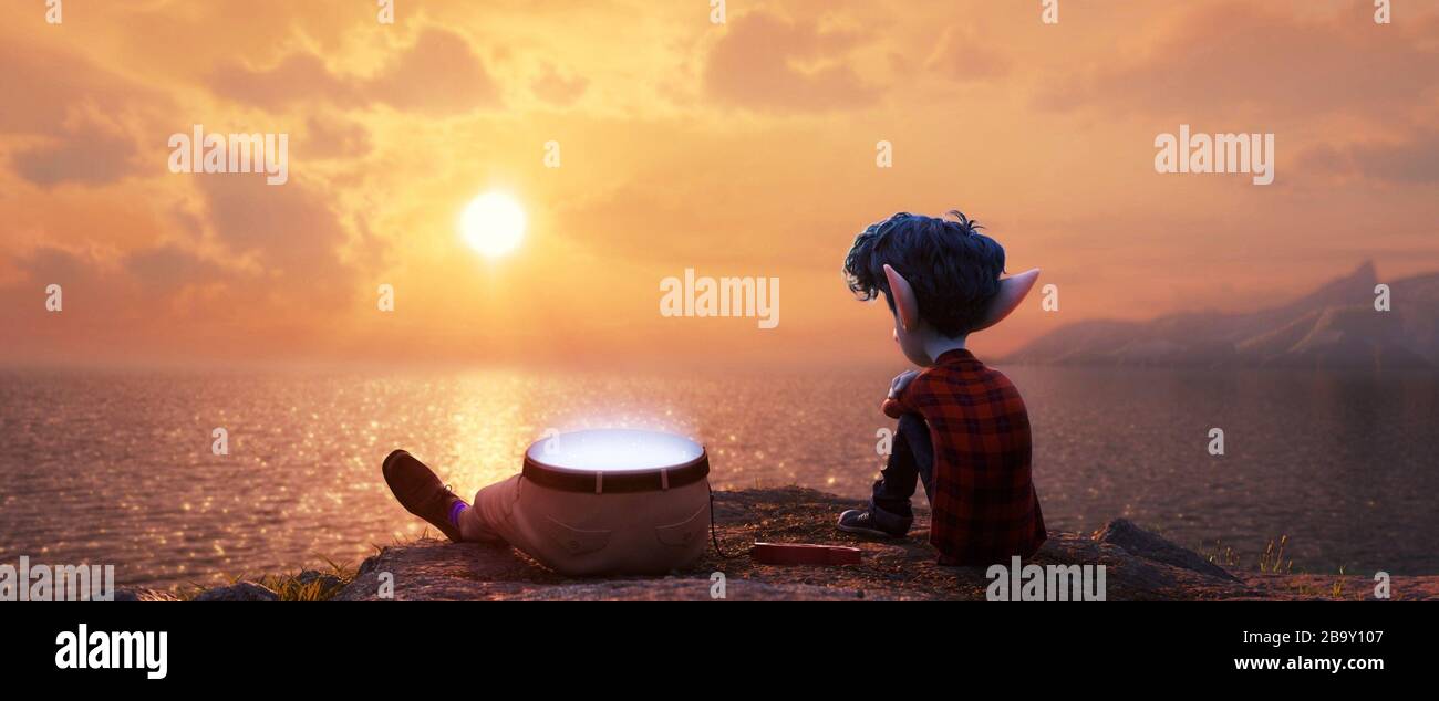 ONWARD, from left: Wilden Lightfoot (voice: Kyle Bornheimer), Ian ...