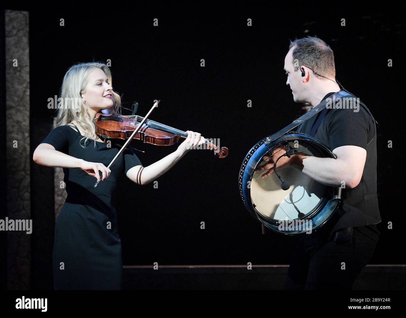 RIVERDANCE 25TH ANNIVERSARY SHOW, from left: Nicole Lonergan, Mark ...