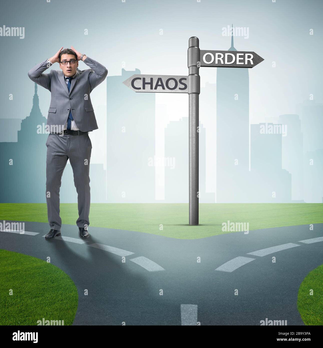 Job difficult path confusion hi-res stock photography and images - Alamy