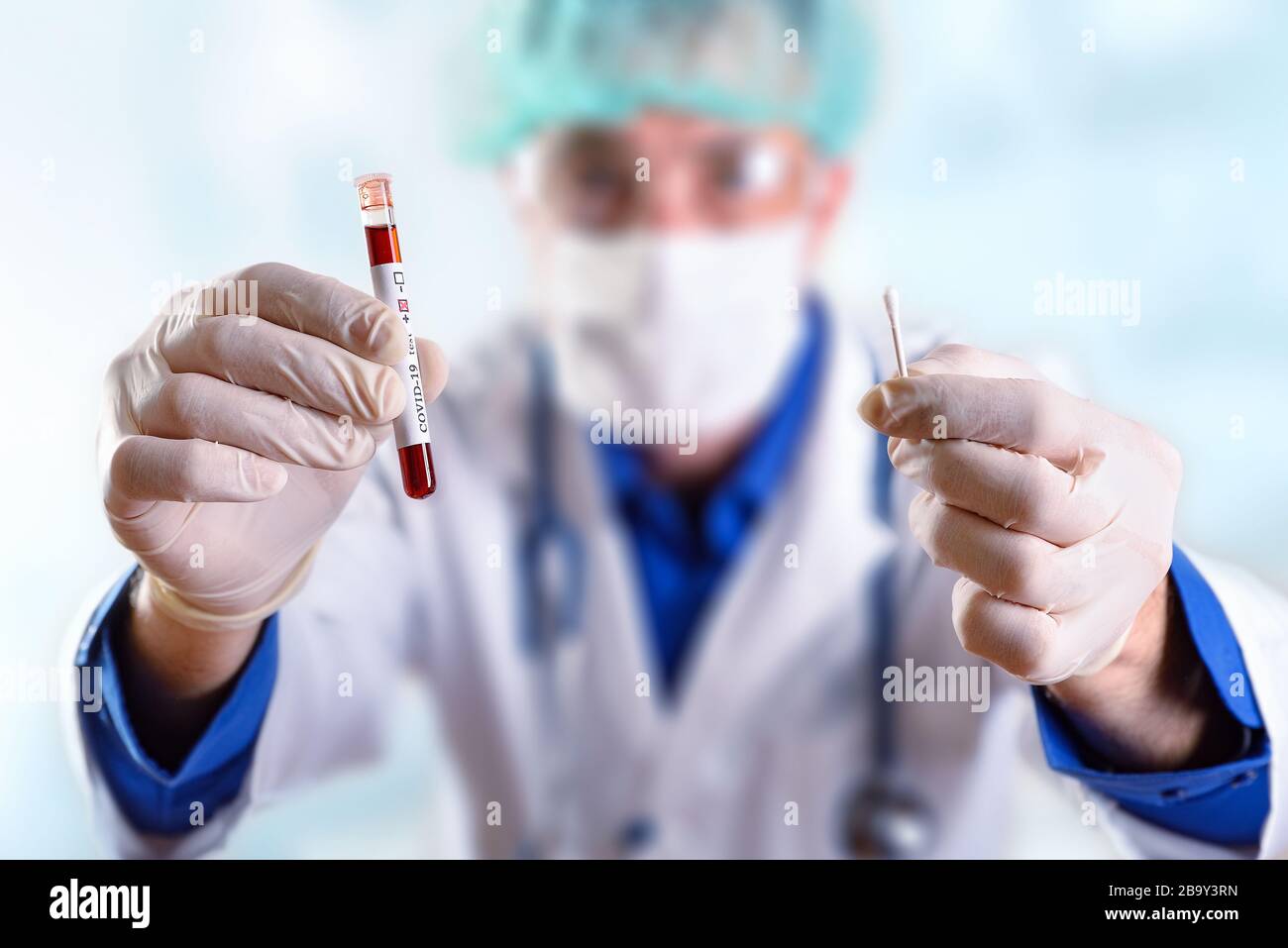 Positive swab sample hi-res stock photography and images - Alamy