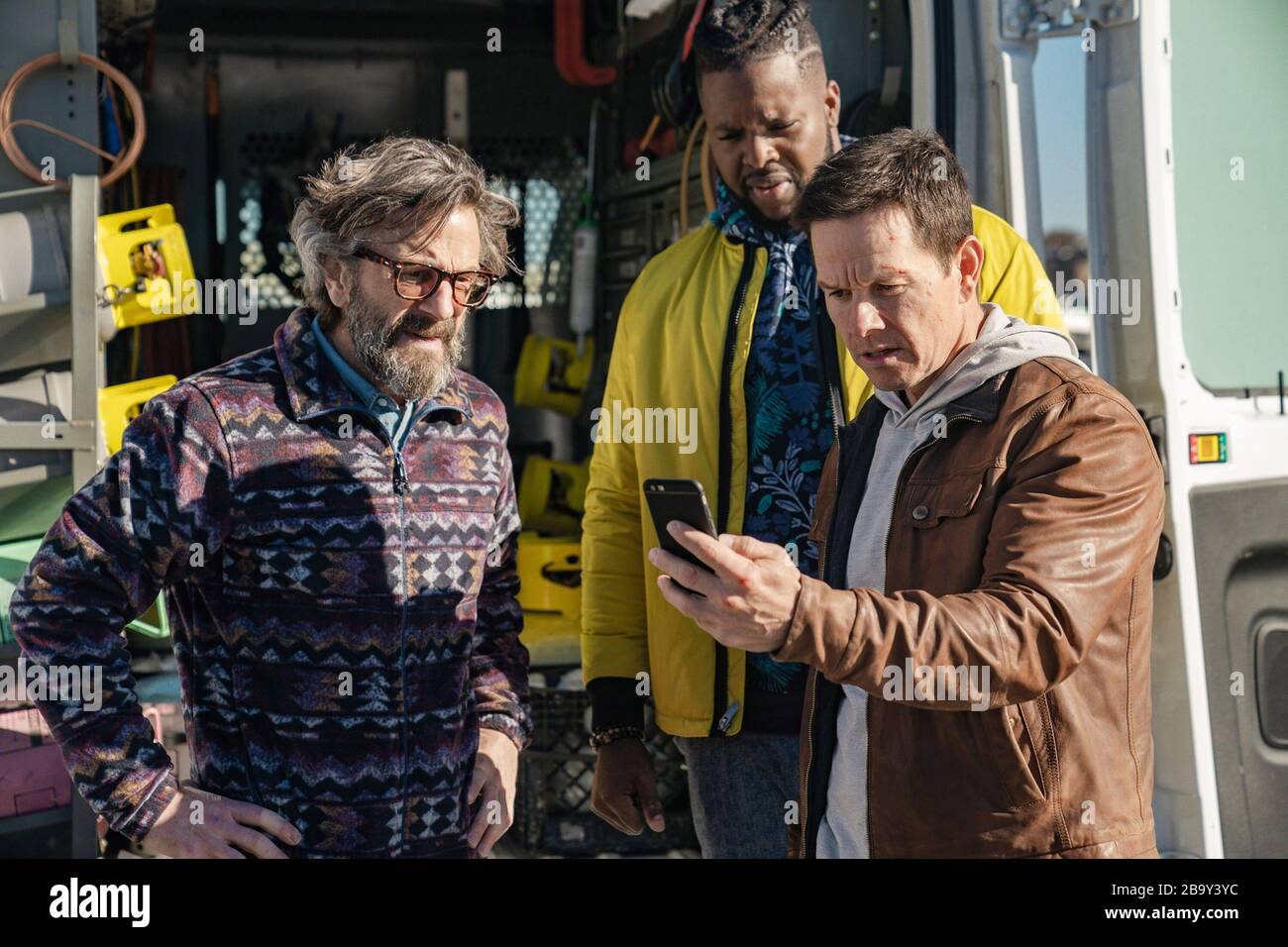 SPENSER CONFIDENTIAL, from left: Marc Maron, Winston Duke, Mark ...