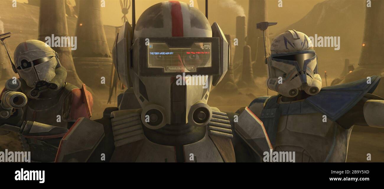 STAR WARS: THE CLONE WARS, Crosshair, Tech and Captain Rex, A Distant ...