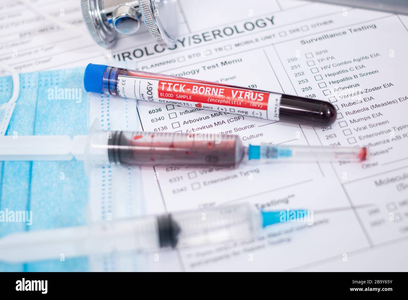 Tick borne encephalitis virus hi-res stock photography and images - Alamy