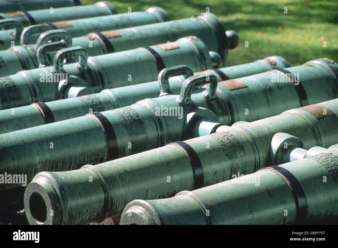 Cannons on Trophy Point, USMA, West Point, NY Stock Photo - Alamy