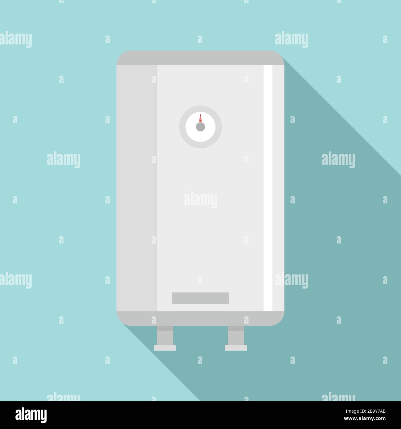 Water boiler icon. Flat illustration of water boiler vector icon for ...