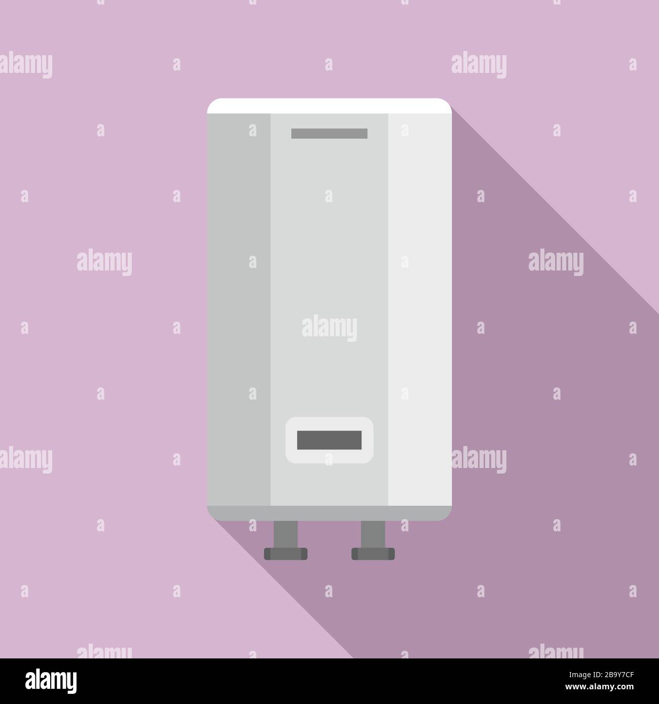 Boiler tank icon. Flat illustration of boiler tank vector icon for web ...