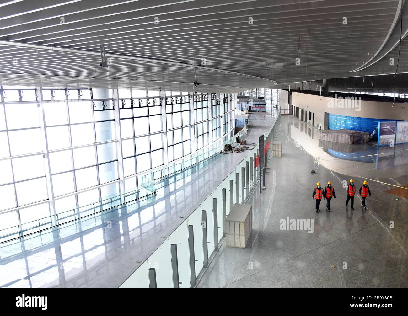 Qingdao international airport terminal hi-res stock photography and ...