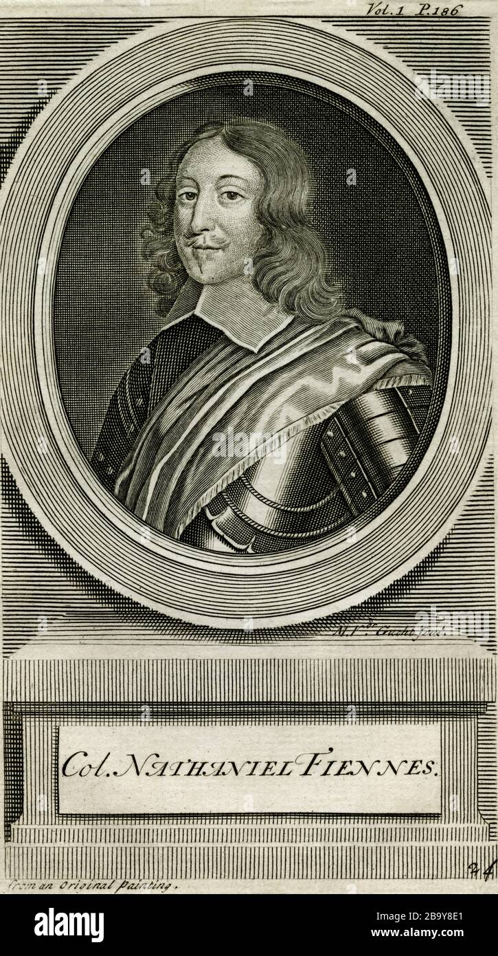 Nathaniel Fiennes (1608 - 1669), Member of the English Parliament for ...