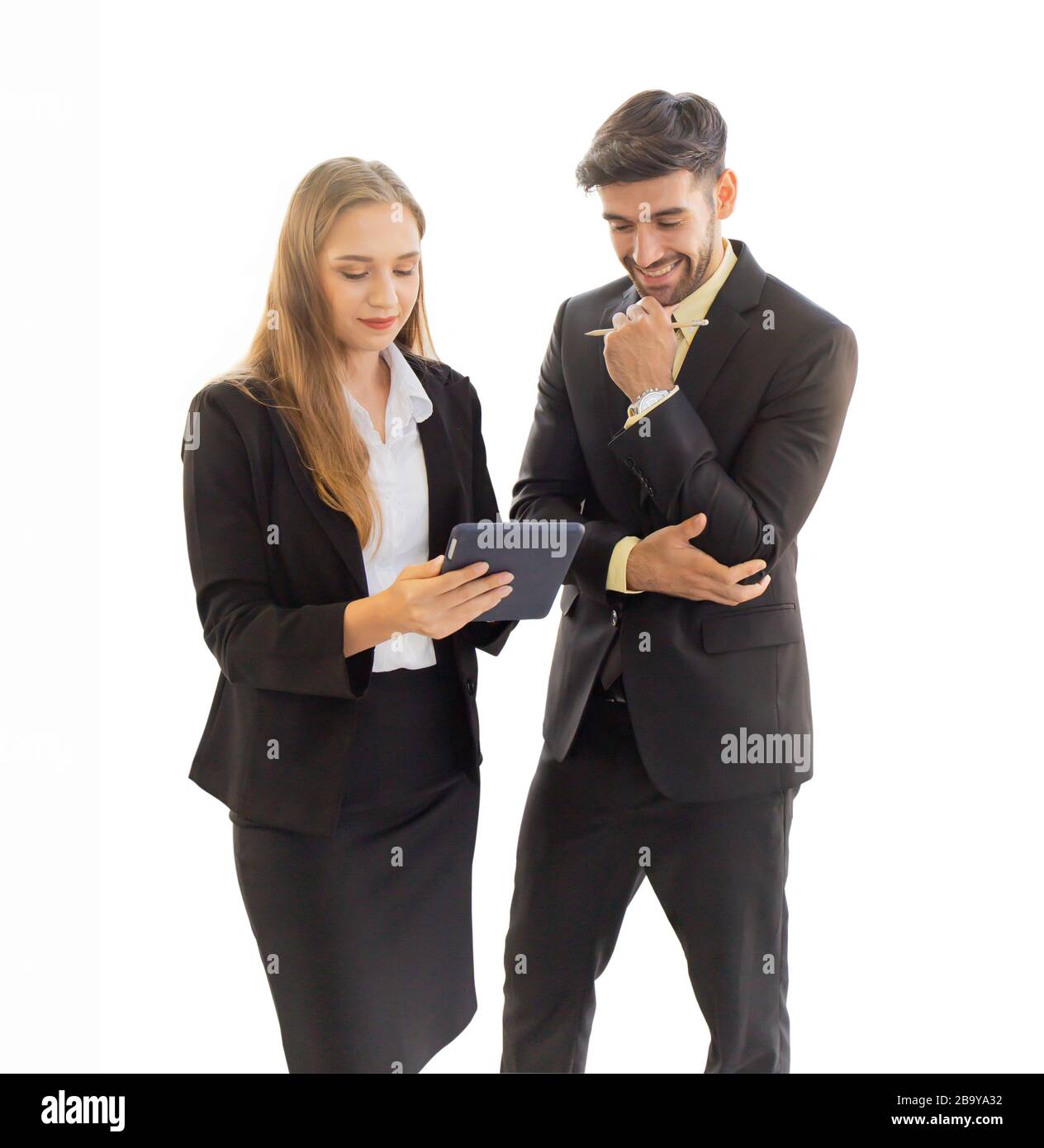 Standing meeting hi-res stock photography and images - Alamy