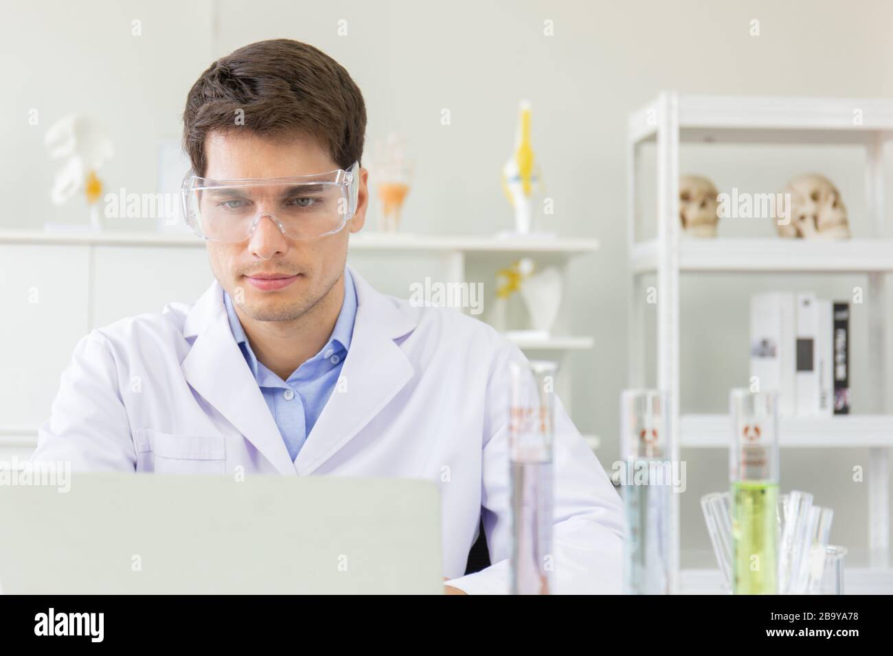 The concept of health care researchers working in biological science ...