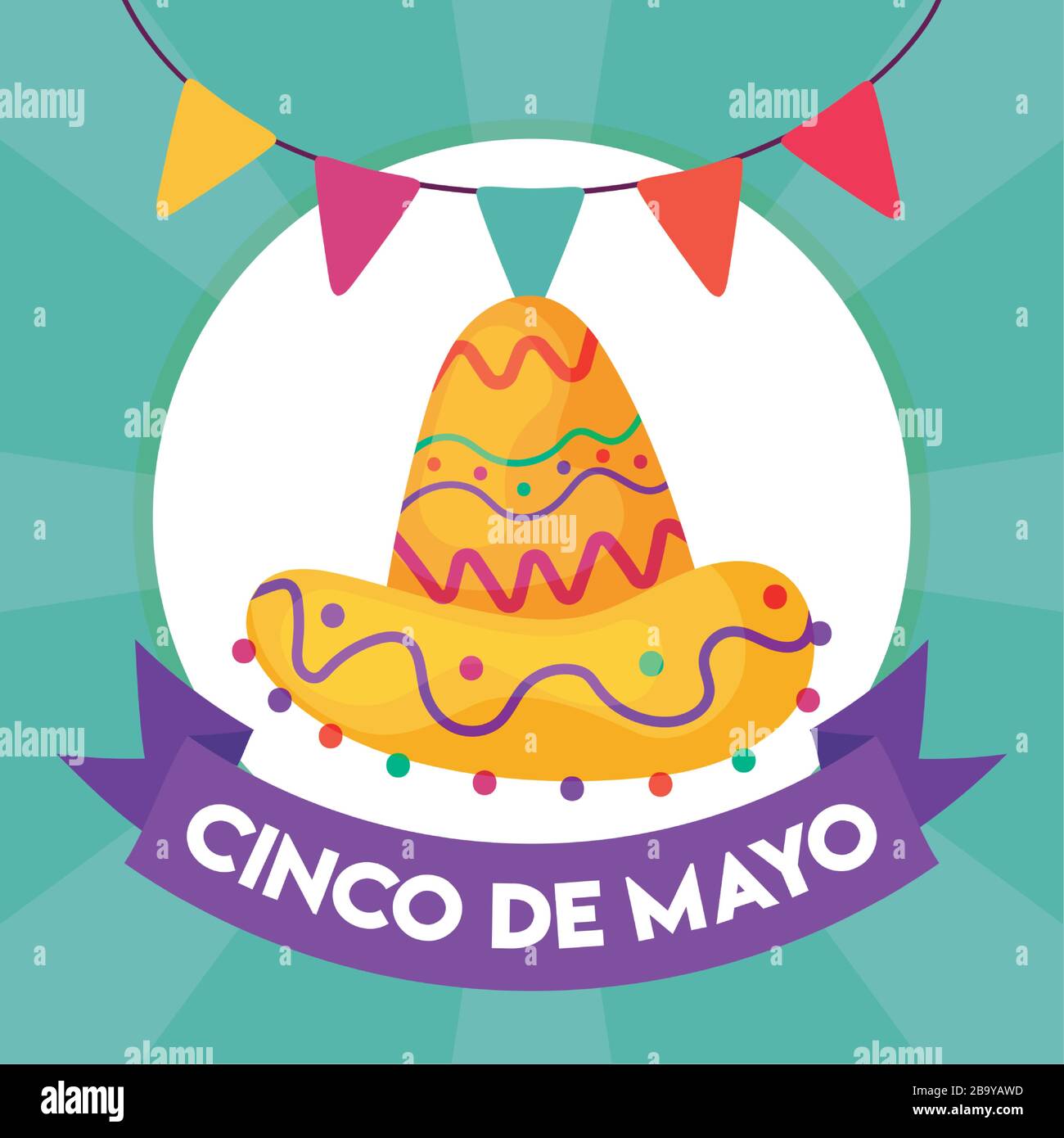 Fashion traditional costumes sombrero hat Stock Vector Images - Alamy