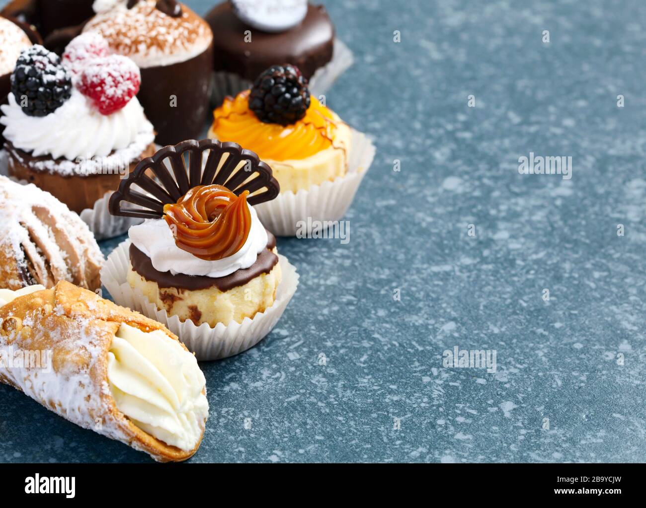 Different pastries hi-res stock photography and images - Alamy