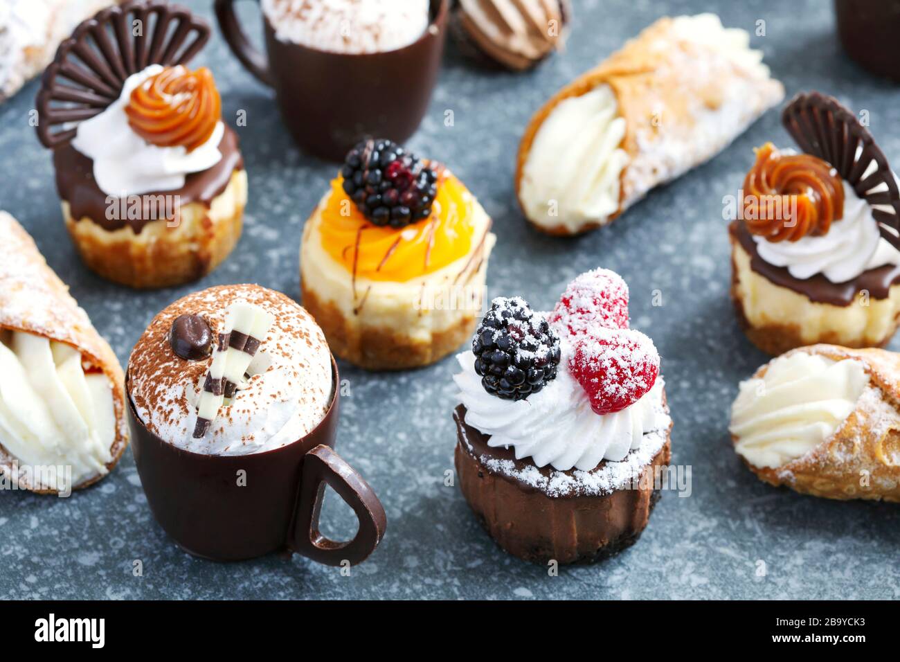 Different pastries hi-res stock photography and images - Alamy