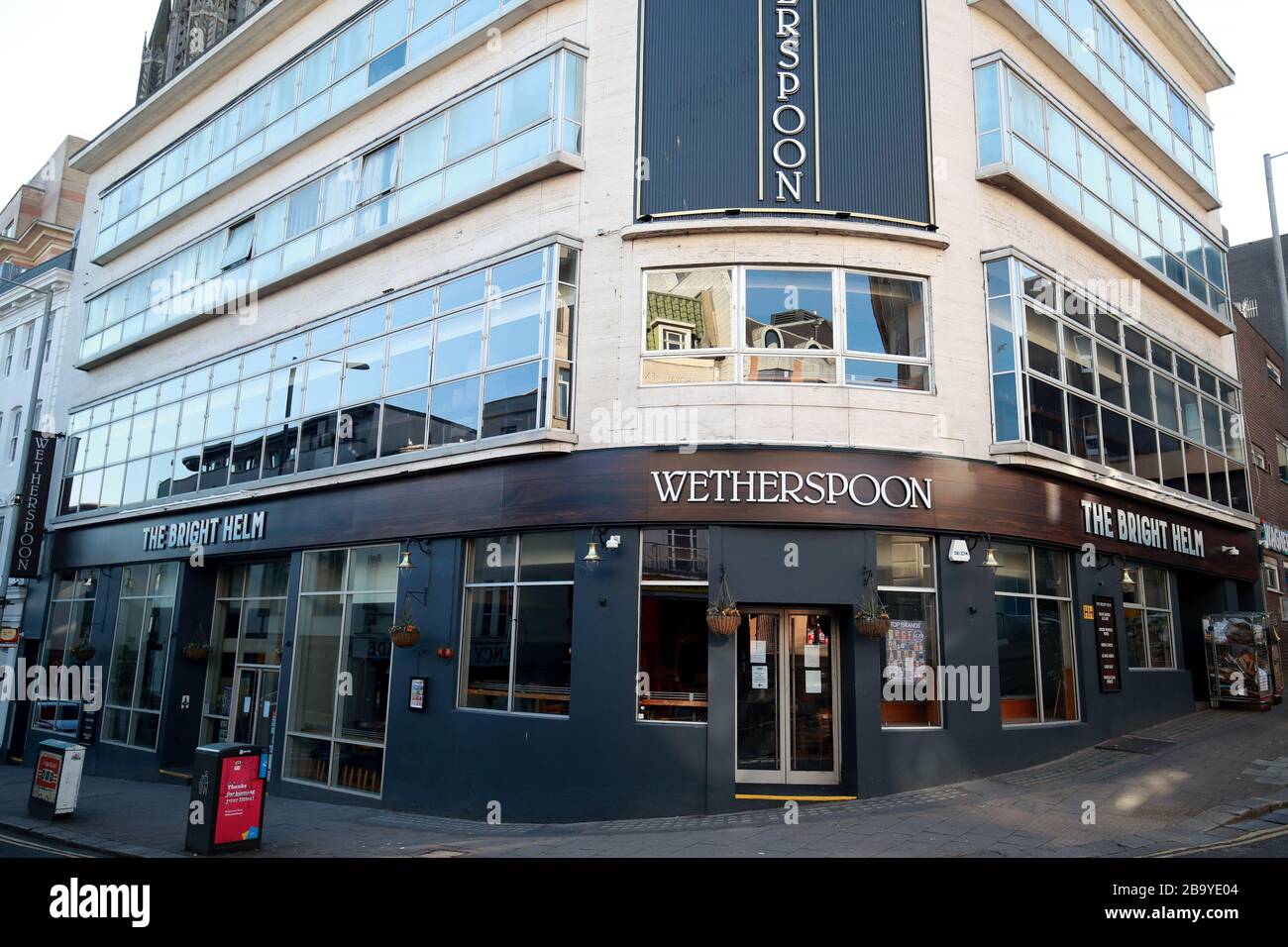 The bright helm wetherspoons pub hi-res stock photography and images ...