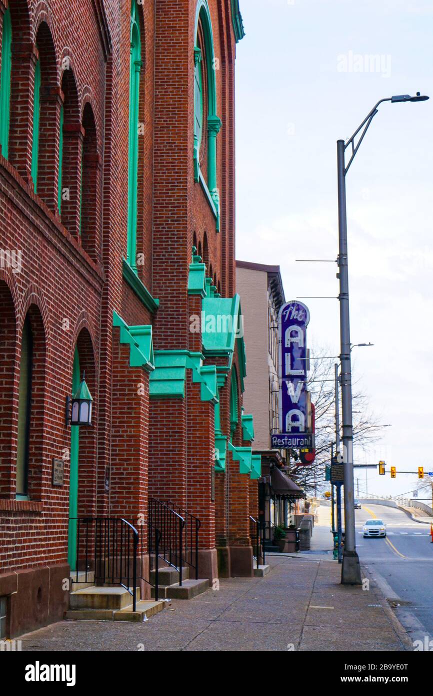 Alva street hi-res stock photography and images - Alamy