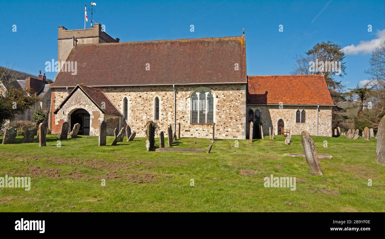Selborne church hi-res stock photography and images - Alamy