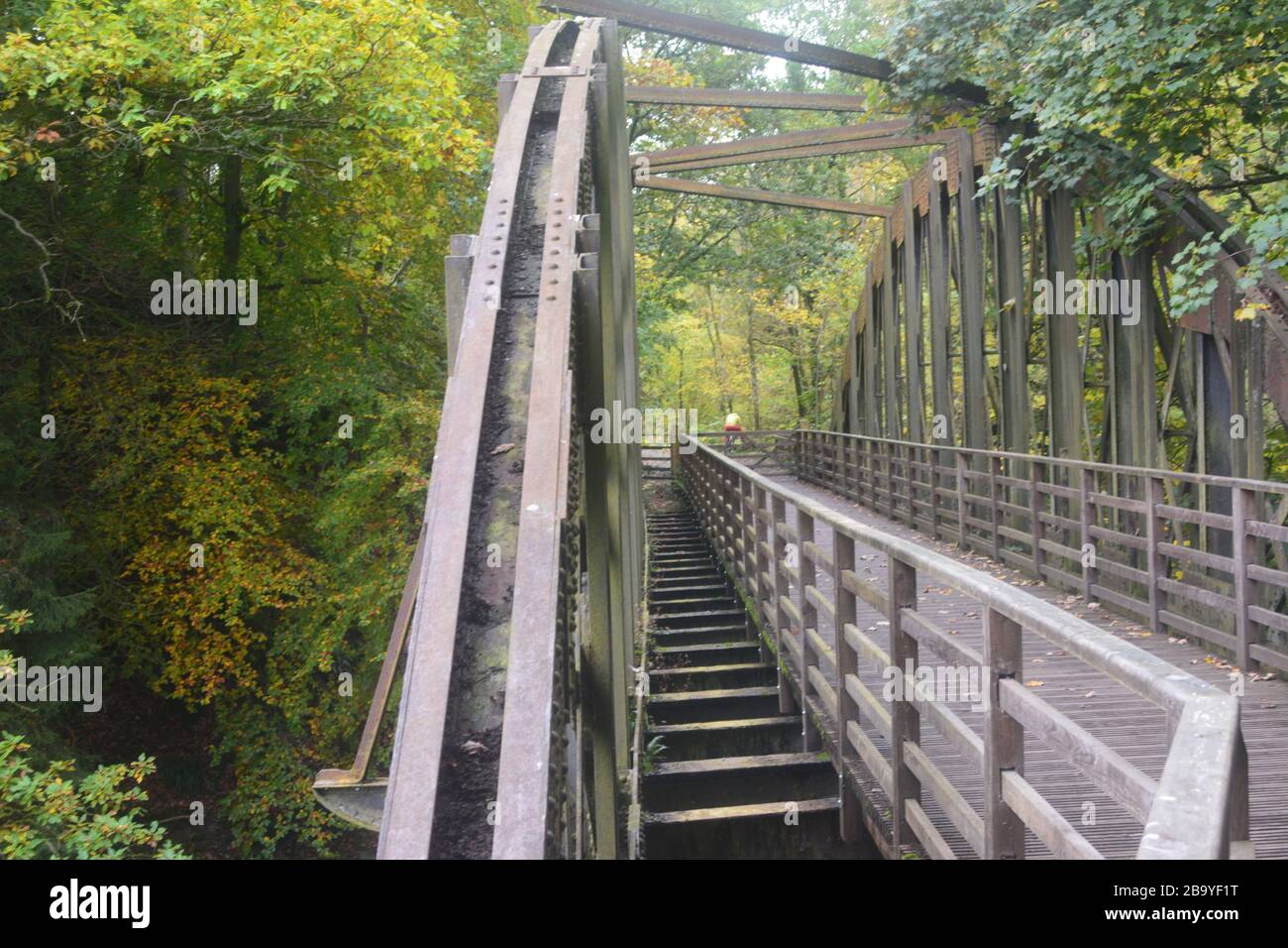Railway bridge on the Penrith to Keswick railway line Stock Photo - Alamy