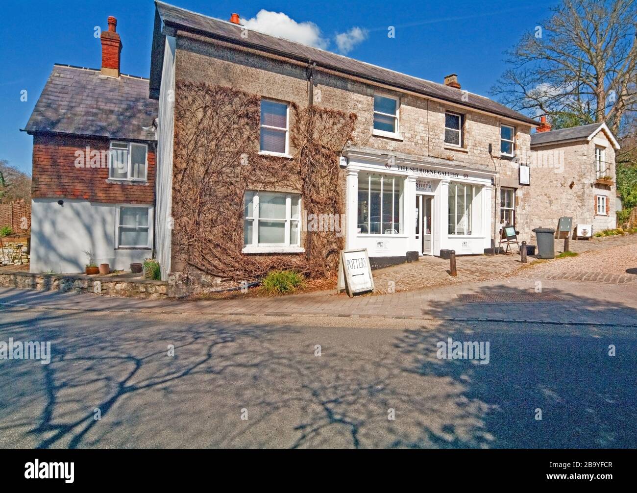 Selborne, Hampshire, Selborne Gallery England UK Stock Photo - Alamy