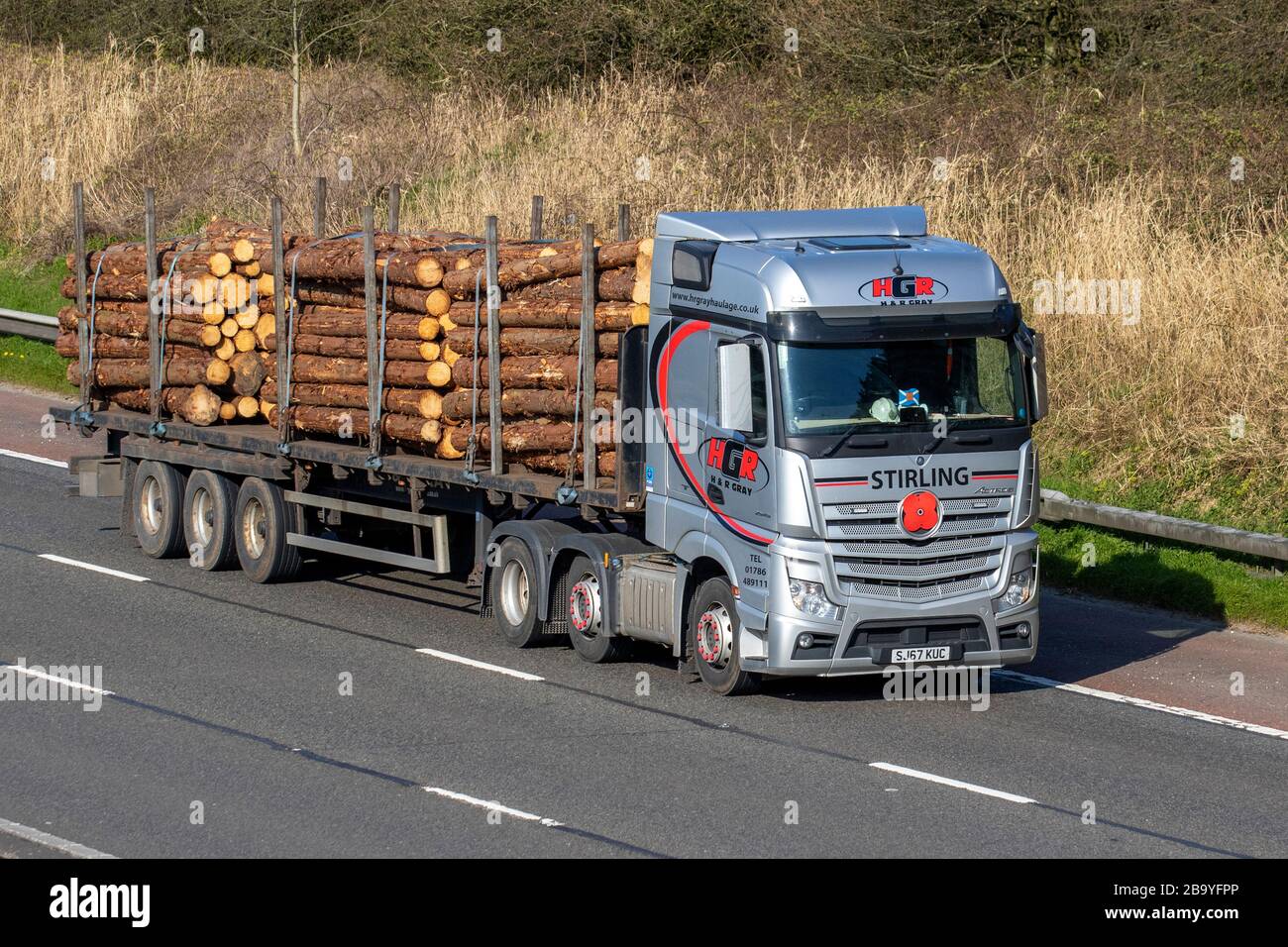 Timber transporters hi-res stock photography and images - Alamy