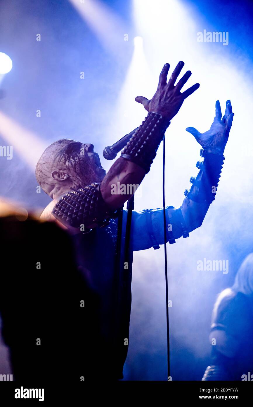 Bergen, Norway. 22nd, August, 2019. The Finnish black metal band ...