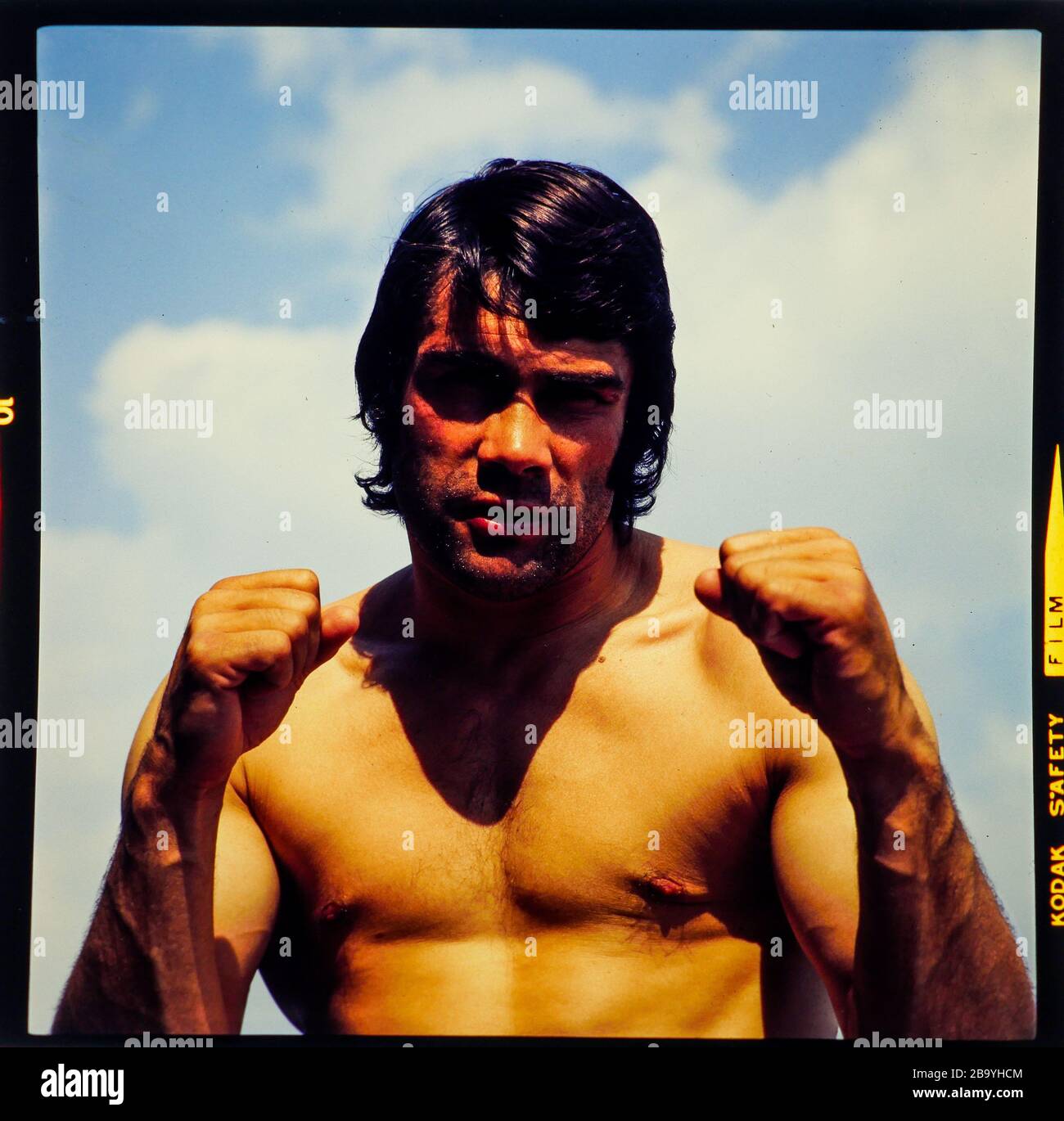 Archives 70ies: French Boxer Roger Menetrey, October 1970, France Stock ...