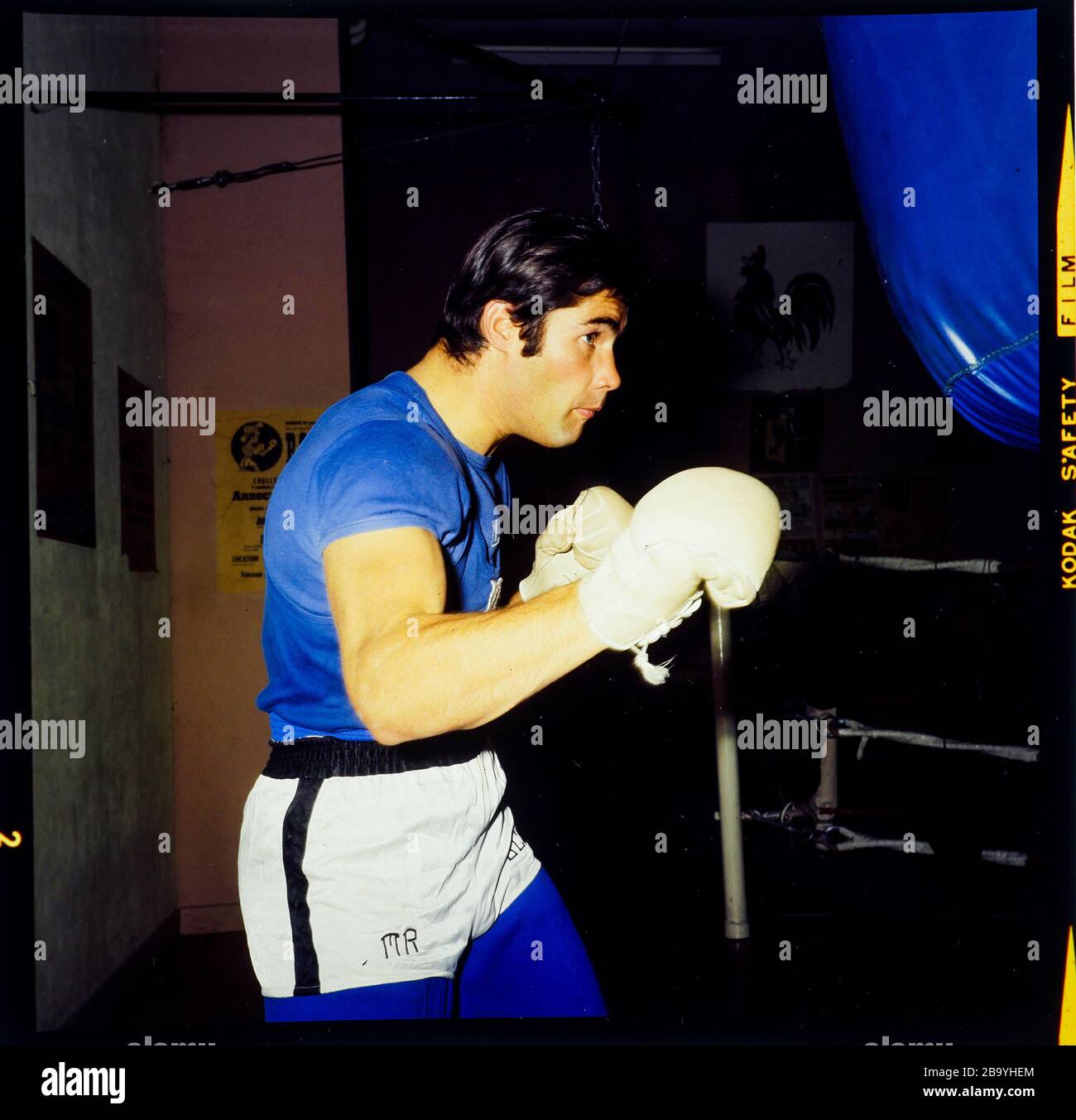 Archives 70ies: French Boxer Roger Menetrey, October 1970, France Stock ...