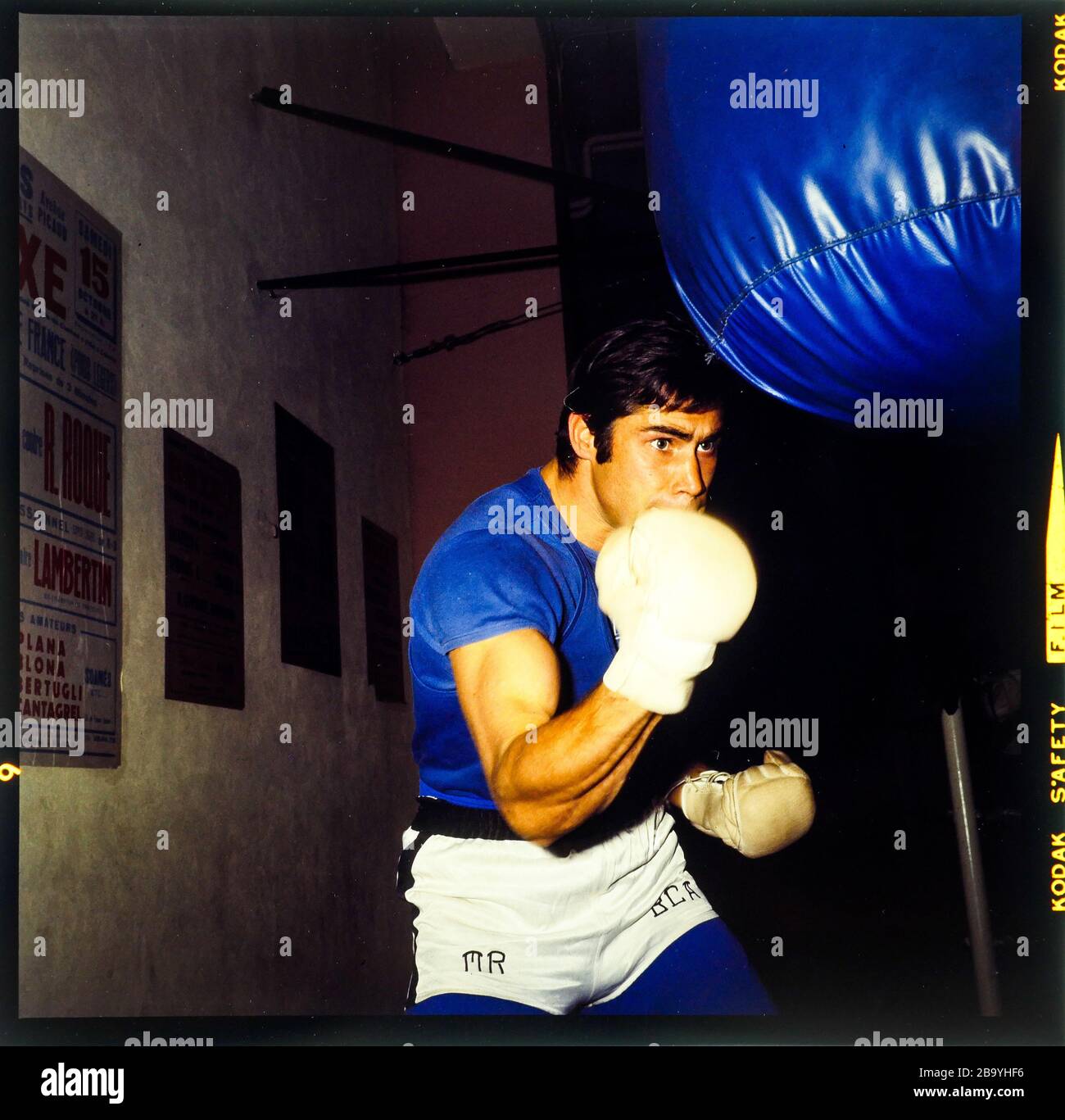 Archives 70ies: French Boxer Roger Menetrey, October 1970, France Stock ...