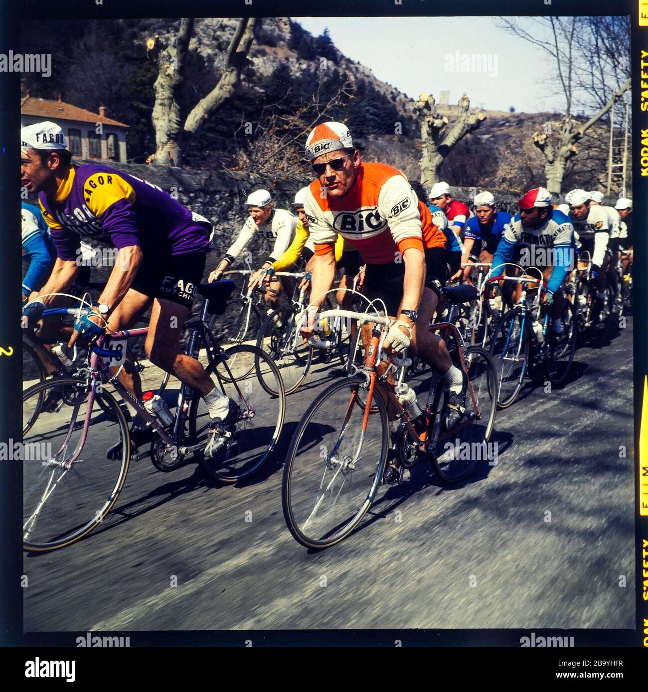Archives 70ies: Dutch racer Jan Janssen, Paris-Nice cycle race, Mars ...