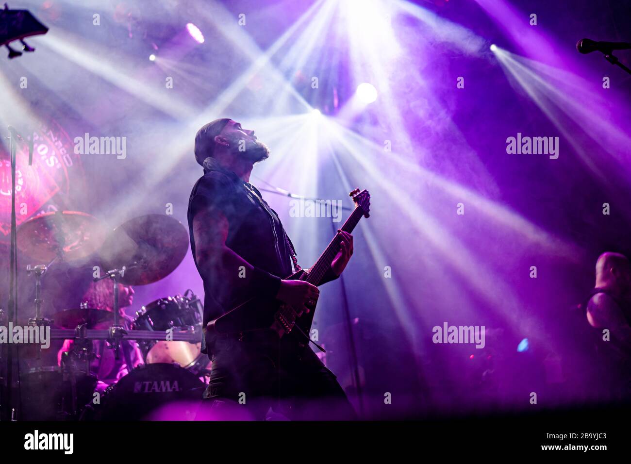 Bergen, Norway. 24th, August 2019. The German death doom band Necros ...