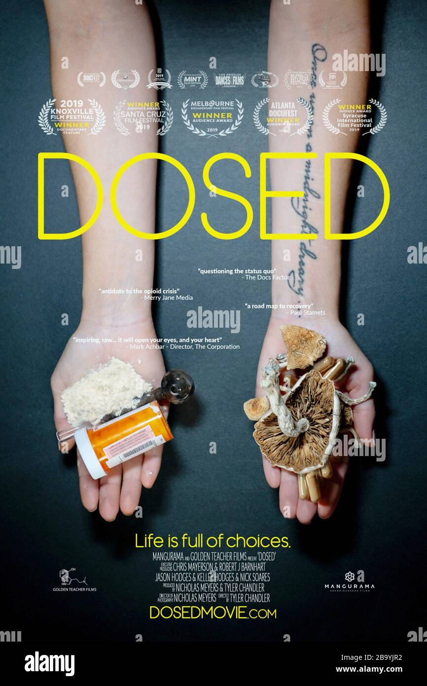 DOSED, US poster, 2019. © Abramorama / Courtesy Everett Collection ...