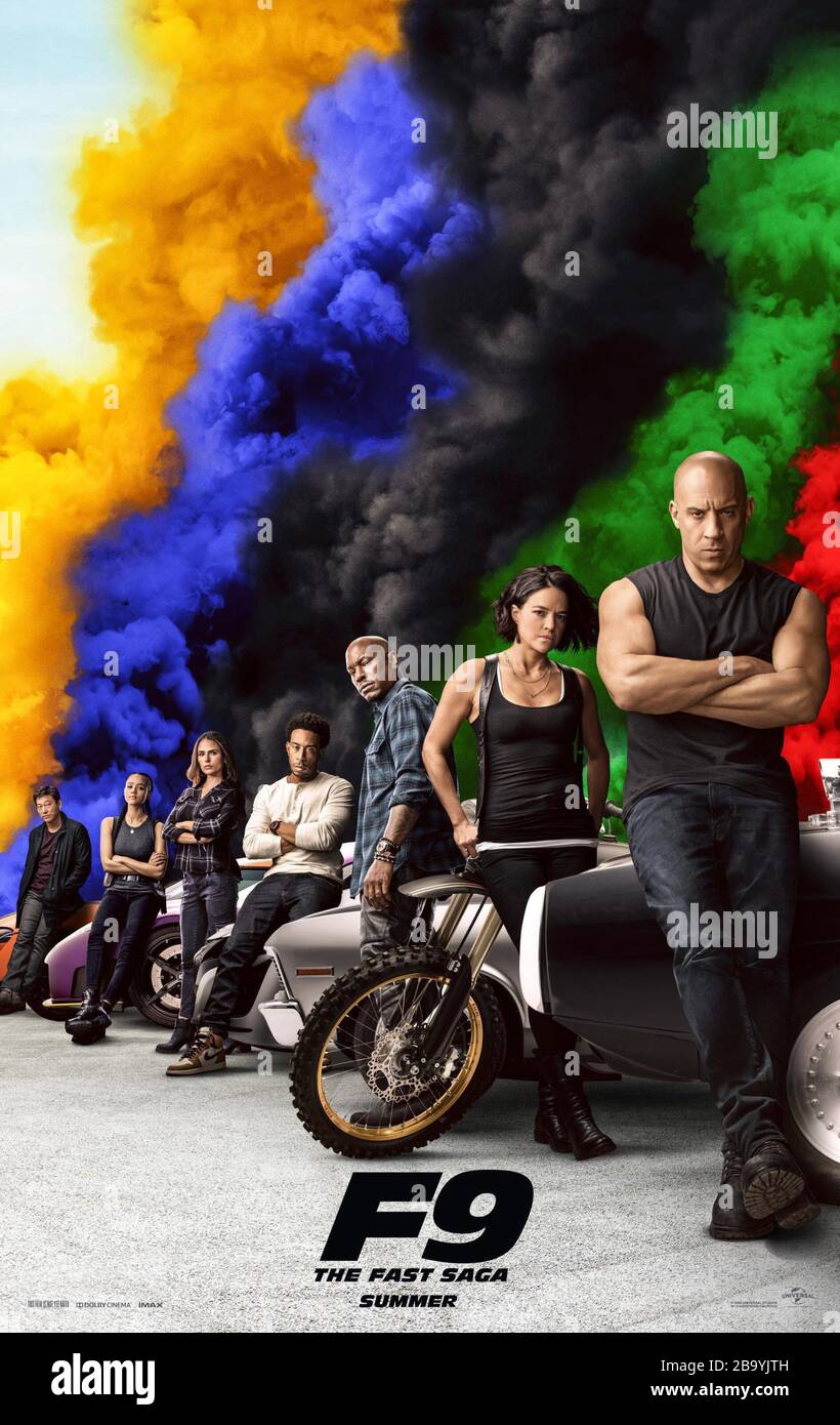 F9, (aka FAST & FURIOUS 9), US advance poster, from left: Sung Kang ...