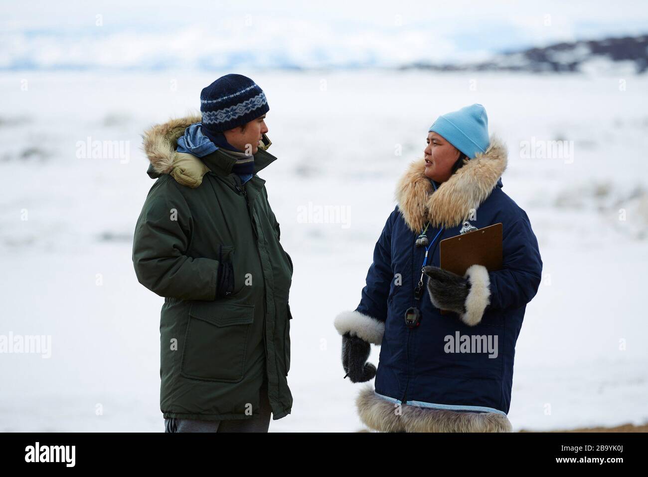 THE GRIZZLIES, from left: Ben Schnetzer, Emerald MacDonald, 2018. ph ...